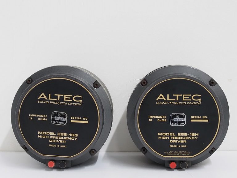 ALTEC アルテック 288-16G 16Ω ドライバーユニットペアを滋賀県栗東市で買取させていただきました！ | AUDIO PRO ...
