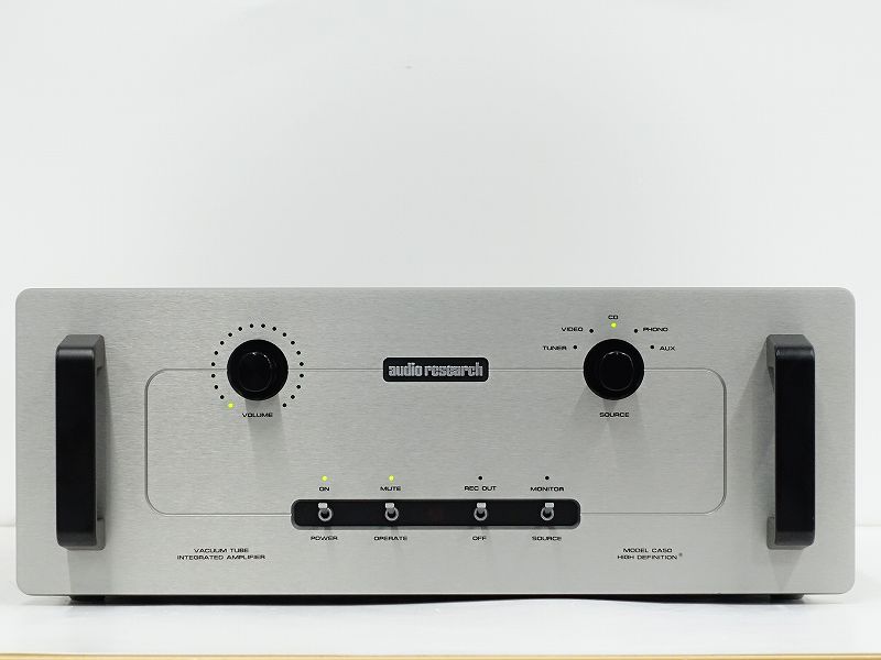 Audio Research オーディオリサーチ CA50 真空管 プリメインアンプを広島県三原市で買取させていただきました！ | AUDIO ...