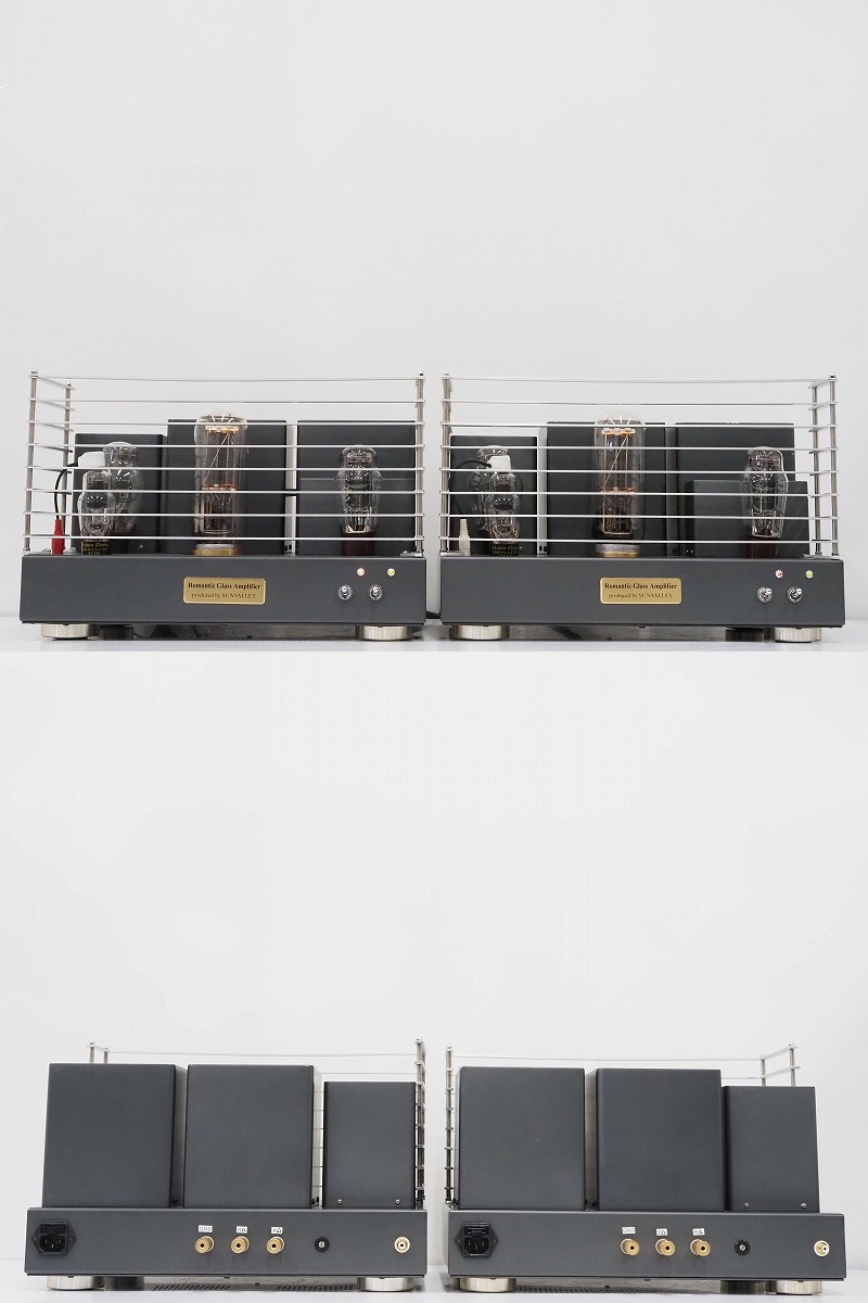 SUNVALLEY サンバレー SV-38T 真空管 モノラルパワーアンプペア 300B/UV845/Western Electric ...