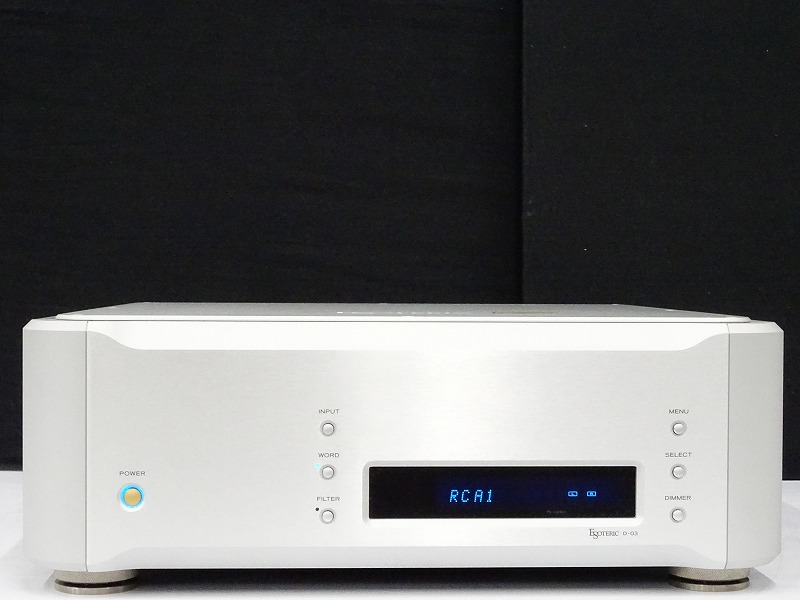 ESOTERIC エソテリック D-03 D/Aコンバーター AC2社 Revolution MODELを熊本県上天草市で買取りさせていただき ...