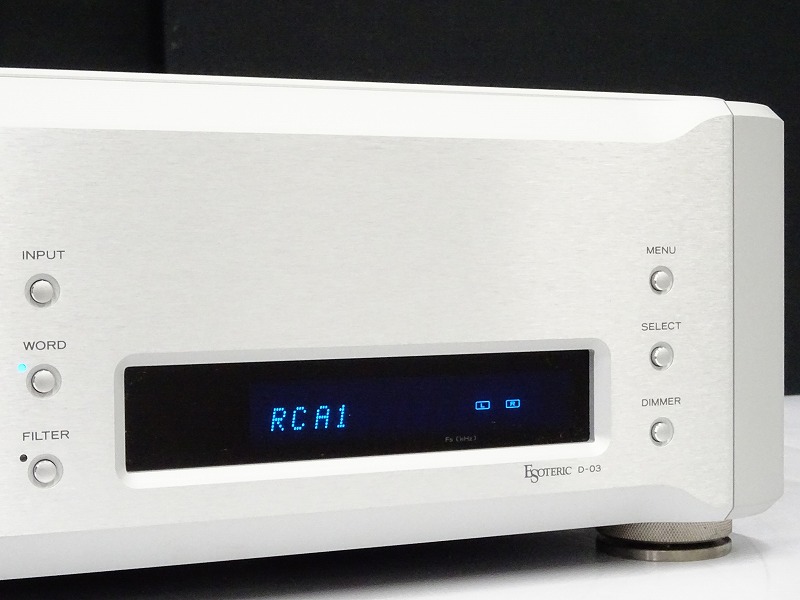 ESOTERIC エソテリック D-03 D/Aコンバーター AC2社 Revolution MODELを熊本県上天草市で買取りさせていただき ...