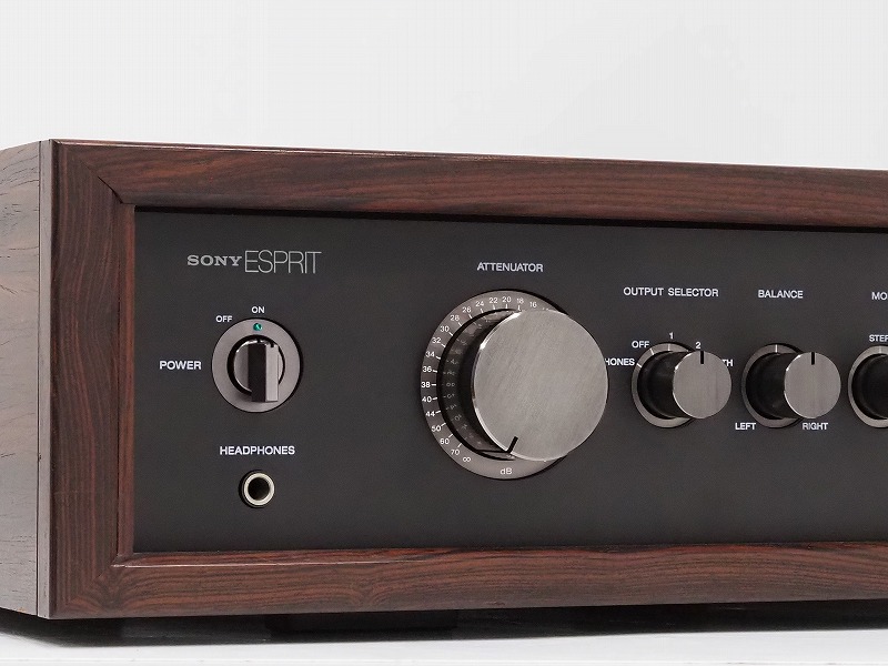 SONY ESPRIT TA-E900 プリアンプ ウッドケース付 ソニーを熊本県荒尾市で買取させていただきました！ | AUDIO PRO ...