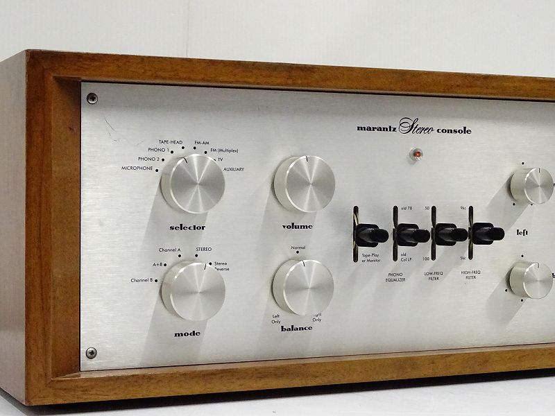 marantz model 7 真空管 プリアンプ ウッドケース付 マランツを岡山県美作市で買取させていただきました！ | AUDIO PRO ...