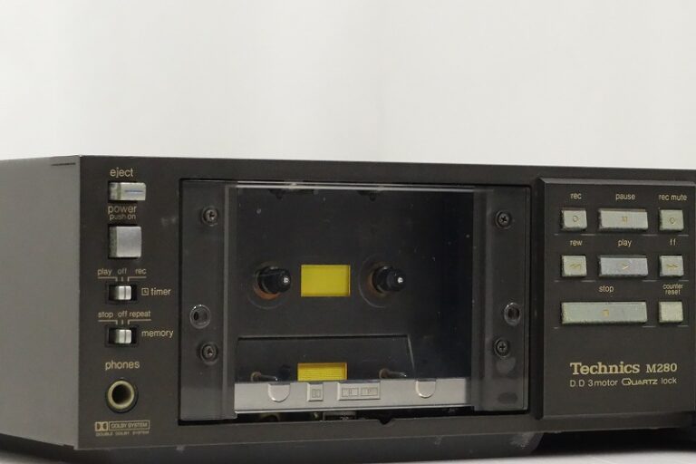 【Technics - テクニクス】の【カセットデッキ／RS-M280】を埼玉県久喜市で買取させていただきました！ | AUDIO PRO（オーディオプロ）